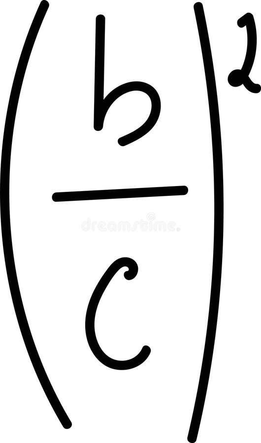 Drawn Math Formula stock vector. Illustration of symbol - 290112583