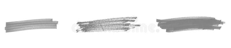 3 Drawn Pencil Texture with Grey Color Stock Illustration ...