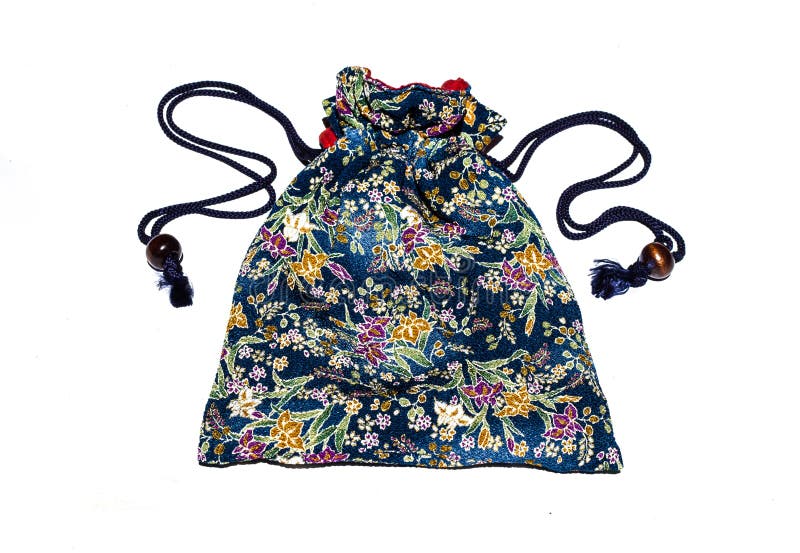 Drawstring Bag stock photo. Image of bright, modern, petal - 58547508