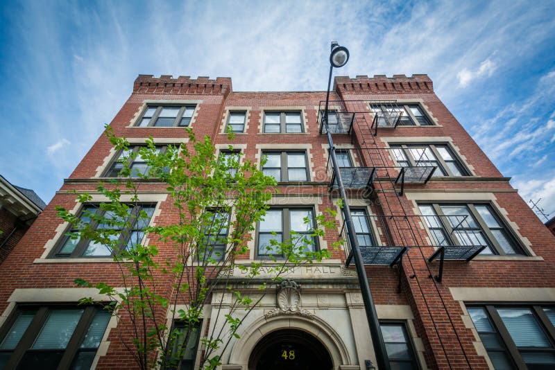 Drayton Hall, at Harvard University, in Cambridge, Massachusetts Stock ...