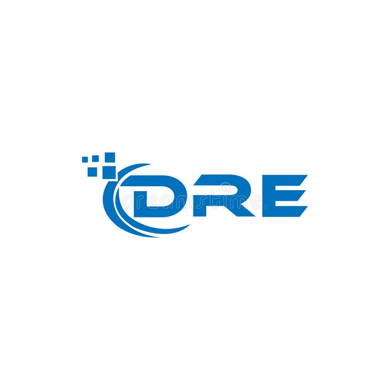 DRE Letter Logo Design on White Background. DRE Creative Initials ...