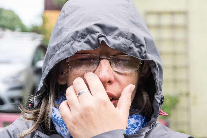 Dreaded woman stock photo. Image of frizzle, dangerous - 86428060