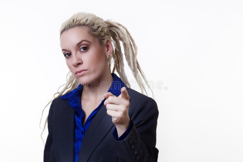 Dreadlocks at work stock image. Image of businessperson - 25978127