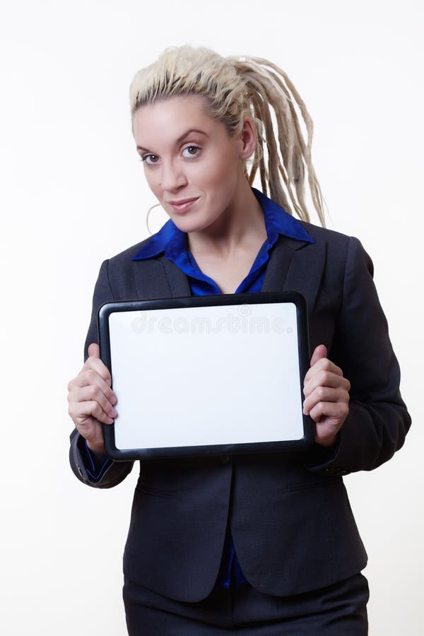 Dreadlocks at work stock photo. Image of smile, office - 25978664