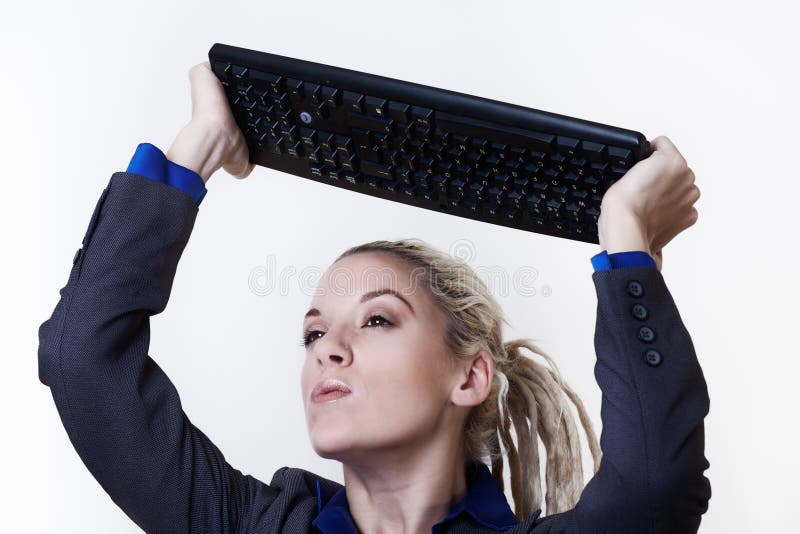 Dreadlocks at work stock image. Image of lady, adult - 25979545