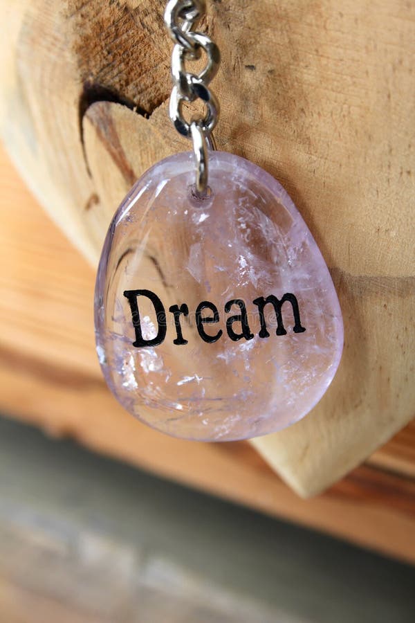 Dream stock image. Image of pink, keychain, dream, concept - 22597889