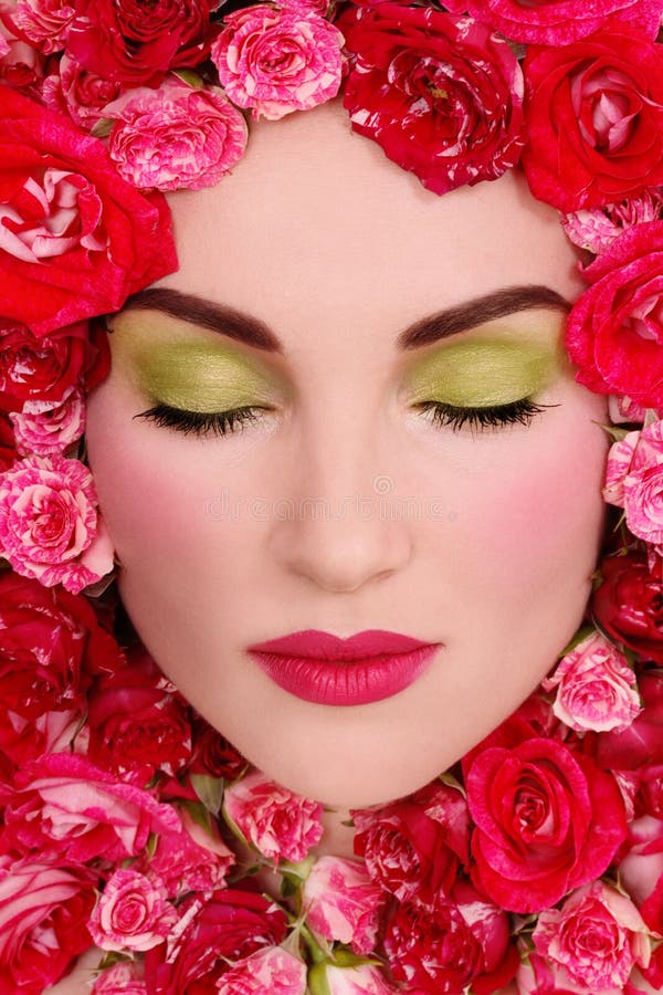 Dream stock photo. Image of blooming, fresh, female, makeup - 8836142