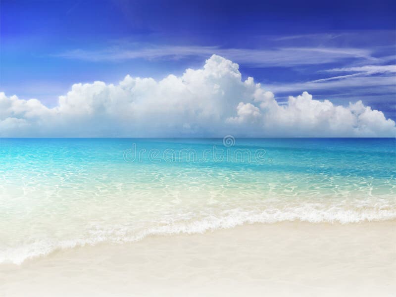 Dream beach stock image. Image of enjoy, outdoor, paradise - 35435747