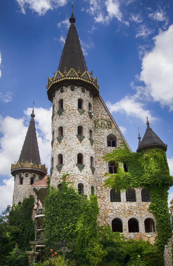 The Dream Castle - Neuschwanstein Stock Photo - Image of lake, cloud ...