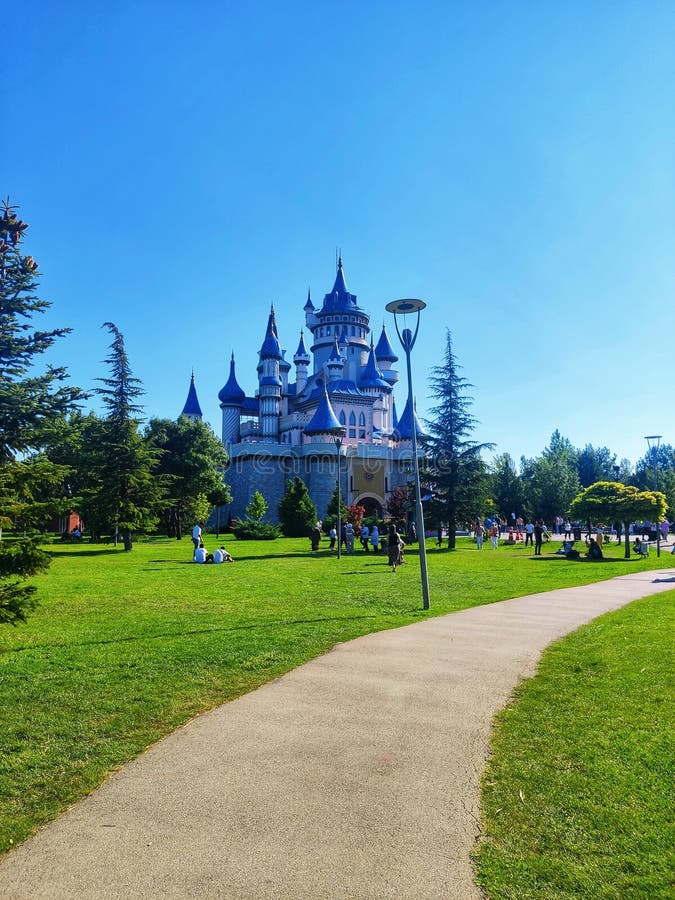 The Dream Castle in Sazova Park at Eski?ehir Editorial Stock Image ...