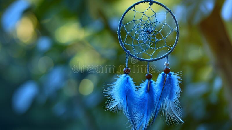Dream Catcher. Selective Focus. Generative AI, Stock Image - Image of ...