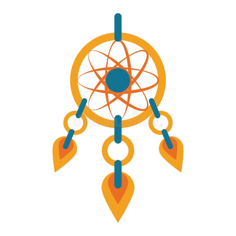 Dream Catcher Symbol Cartoon Stock Vector - Illustration of relax ...
