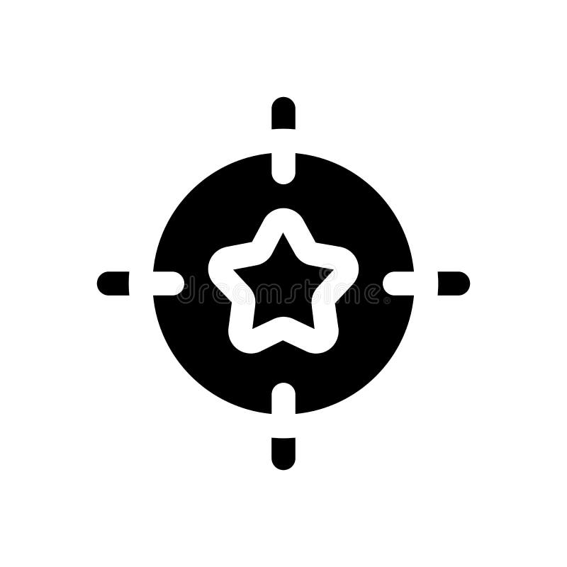 Dream Chasing Black Glyph Ui Icon Stock Vector - Illustration of chase ...