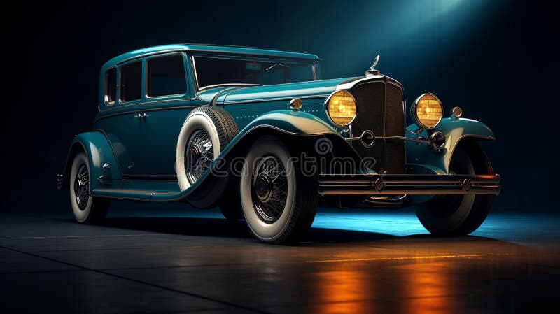 Dream Come True for Any Car Enthusiast Stock Illustration ...