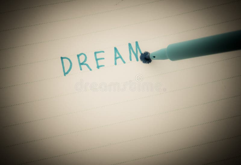 Dream concept stock photo. Image of horizontal, closeup - 33063170