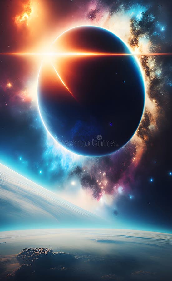 A Dream of a Distant Galaxy, Concept Art, Matte Painting, HQ, 4k Stock ...