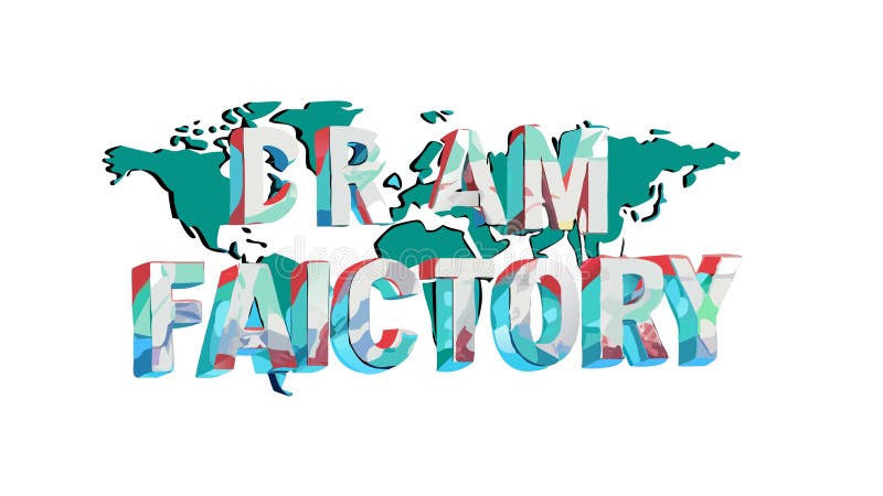 Dream Factory Concept. Creative Idea Generation, Vector Design ...