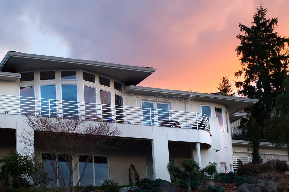 Dream house stock photo. Image of design, accommodation - 646526