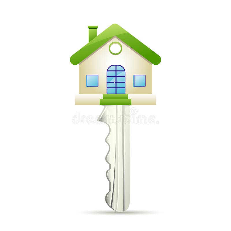 Keys, New Home, Realty. Vector Stock Vector - Illustration of building ...