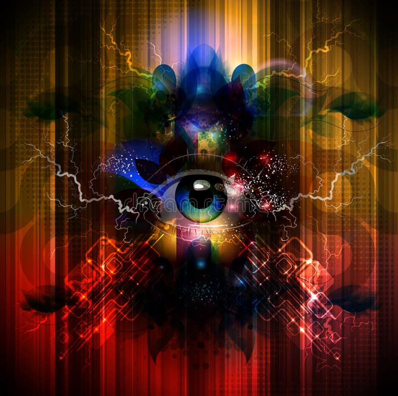 Dream stock illustration. Illustration of spirit, girl - 32568402