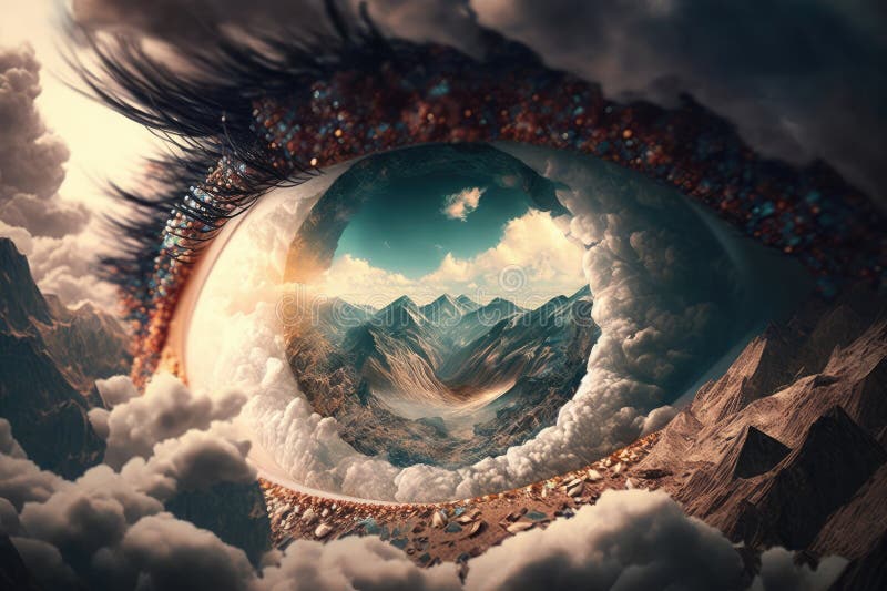 Dream and Imagination through Human Vision Eye Sight into the Cloud in ...