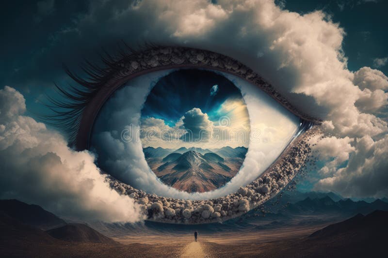 Dream and Imagination through Human Vision Eye Sight into the Cloud in ...