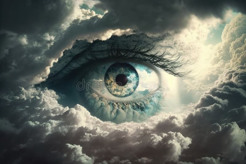 Dream and Imagination through Human Vision Eye Sight into the Cloud in ...