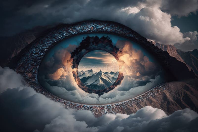 Dream and Imagination through Human Vision Eye Sight into the Cloud in ...