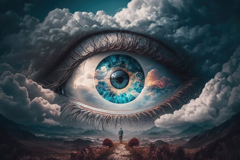 Dream and Imagination through Human Vision Eye Sight into the Cloud in ...