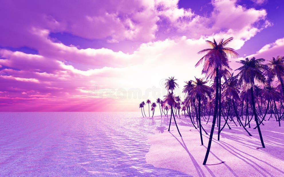 Dream island stock illustration. Illustration of abstract - 5684239
