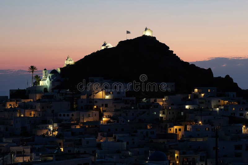 Dream island Ios Greece stock photo. Image of island - 252720940