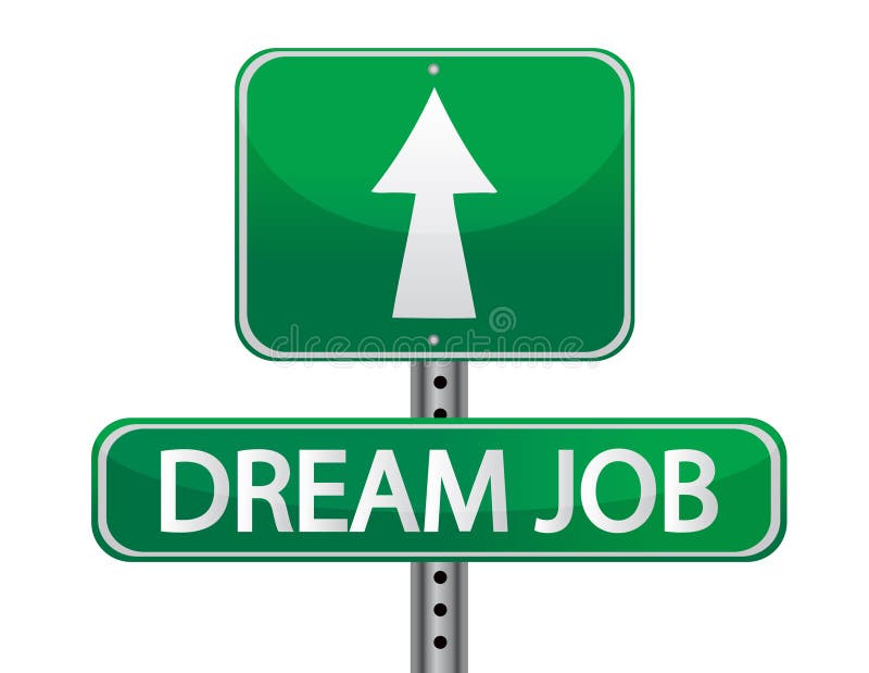 Dream job stock illustration. Illustration of pole, empty - 20116116