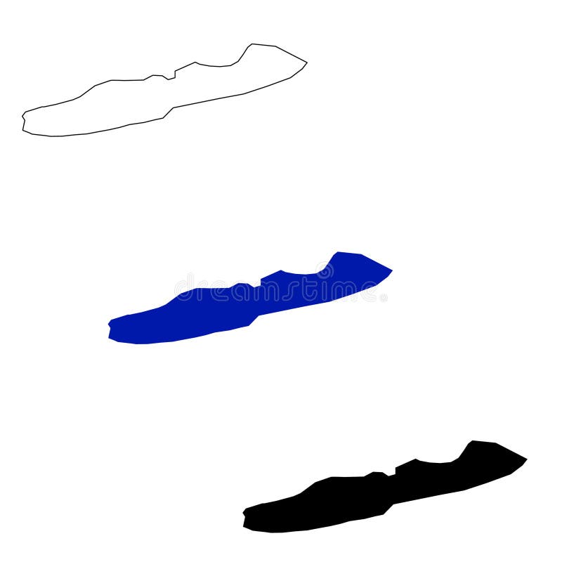 Dream Lake Icon. Colorado Map Shape Sign. Flat Style Stock Vector ...