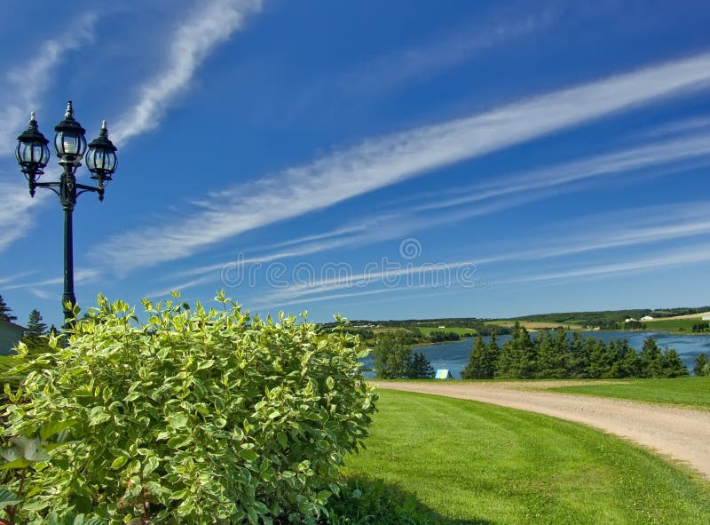 Dream land stock photo. Image of land, lake, blue, panoramic - 6854584