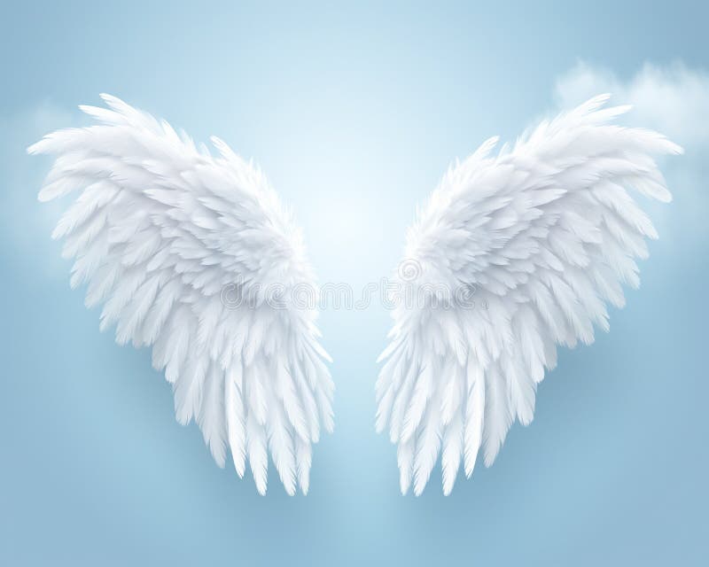 Realistic angel wings stock vector. Illustration of curve - 283929659 Realistic angel wings stock vector. Illustration of curve - 283929659