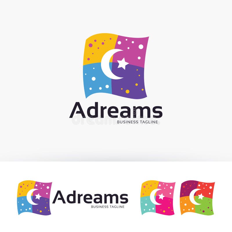 Dream logo design stock illustration. Illustration of concept - 109292594