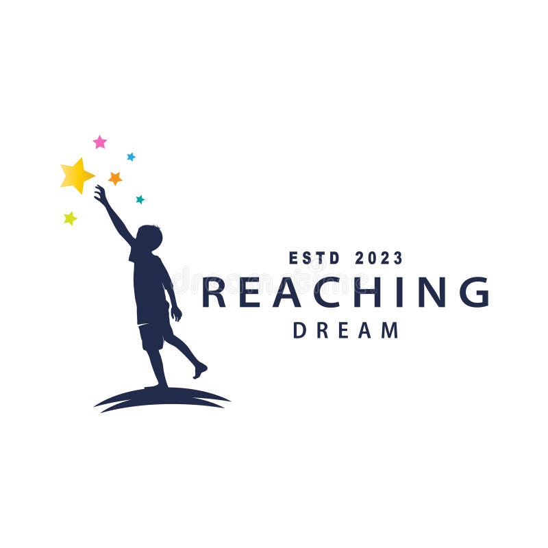 Dream Logo, Kids Dream Inspiration Design, Fun Learning Star Reach ...