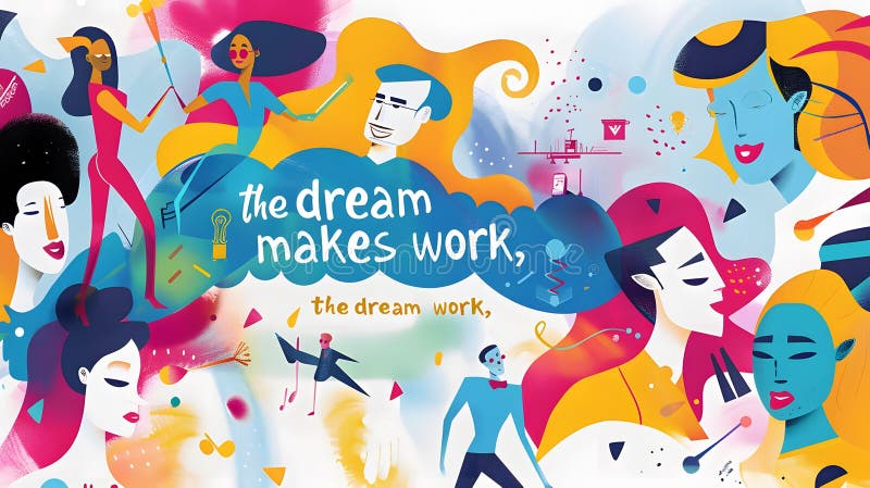 The Dream Makes Work, the Dream Work, a Vibrant Exploration of ...
