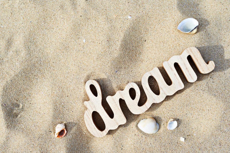 Dream on the sand stock photo. Image of seaside, outdoors - 270641606