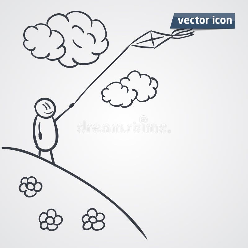 Stick Figure Wind Stock Illustrations – 146 Stick Figure Wind Stock ...