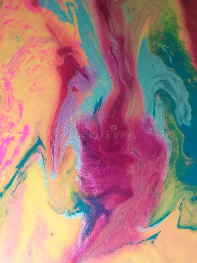 Dream Swirl Color World Glimpse Stock Photo - Image of color, glimpse ...