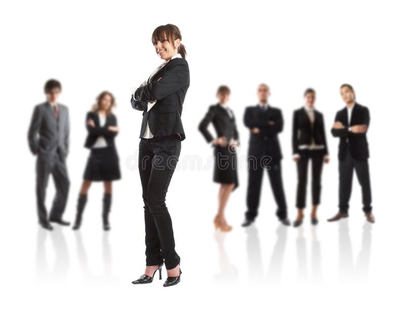 Dream Team stock image. Image of businesswoman, chief - 4539759