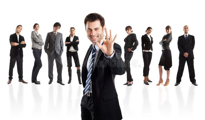 Dream Team stock image. Image of businessman, confident - 4539749