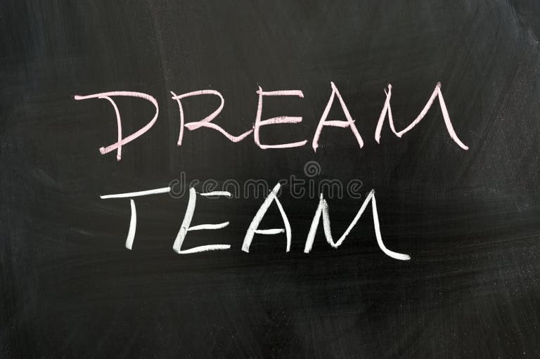 Dream team stock photo. Image of group, corporate, handwriting - 30083914
