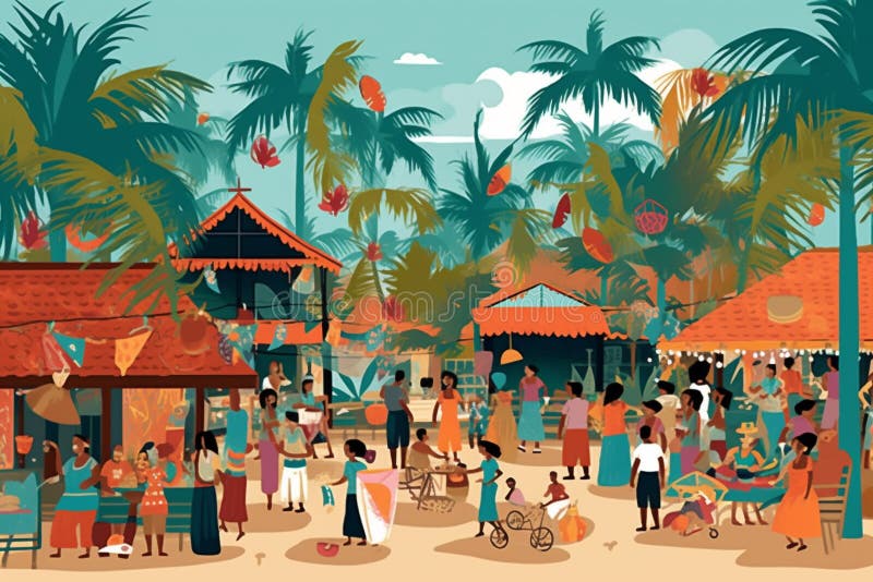 Dream Vacations: Captivating Illustrations of Must-Visit Destinations ...