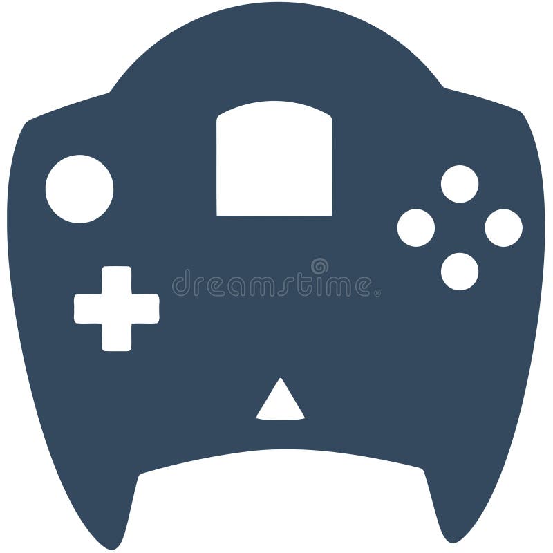 Playstation Game Controller Stock Illustration - Illustration of font ...