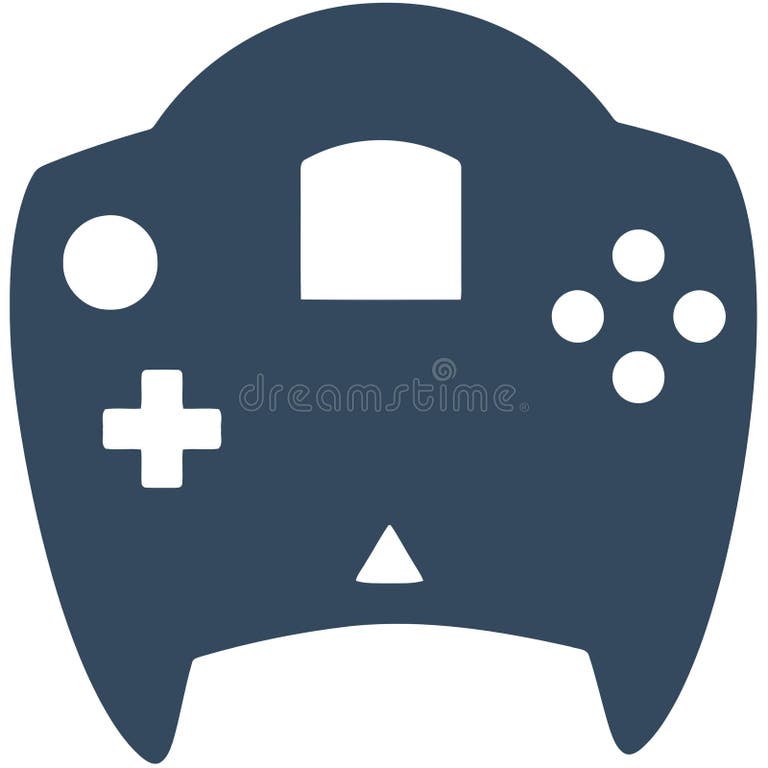 Dreamcast Game Controller stock illustration. Illustration of webpage ...