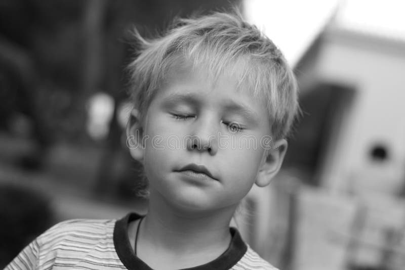 Dreamer. stock image. Image of cute, portrait, children - 23651167