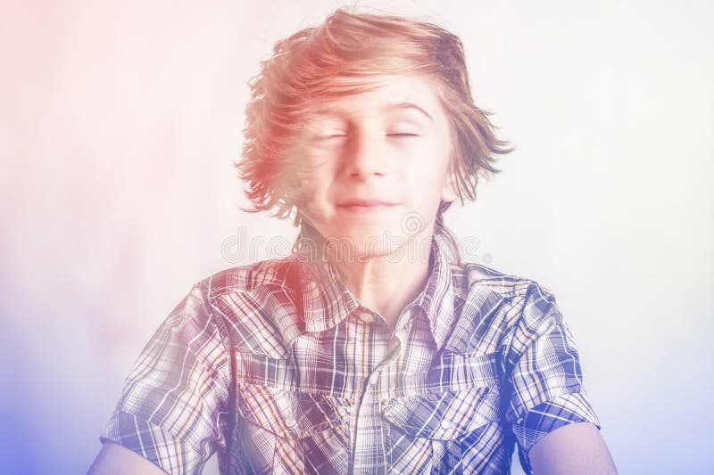 Dreamer stock photo. Image of dreamer, male, little, dream - 55138610