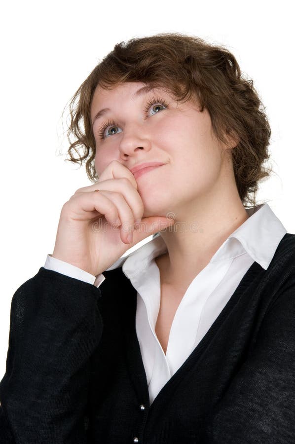 Dreaminess stock photo. Image of cute, beauty, frizzy - 11803072